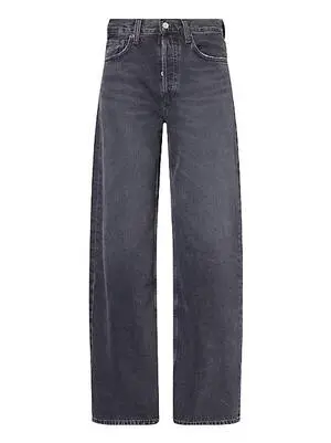 AGOLDE Arc Wide-leg Denim Jeans - Symbolic (md Wsh Blk)