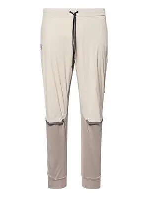 On Weather Tapered-leg Stretch-woven Jogging Bottoms - Desert