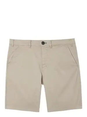 Paul Smith Organic Cotton-twill Shorts - Grey