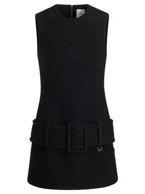PATOU Waist Belted Mini Dress