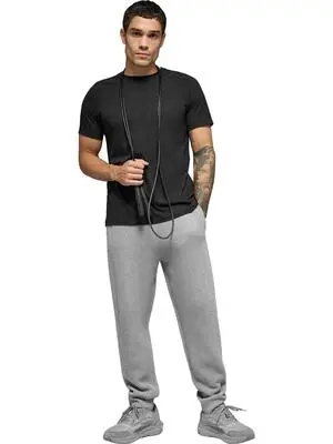 Alo Yoga Sports Club Jogger Pants - Athletic Heather Grey