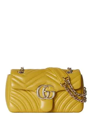 Gucci GG Marmont Small Shoulder Bag Yellow
