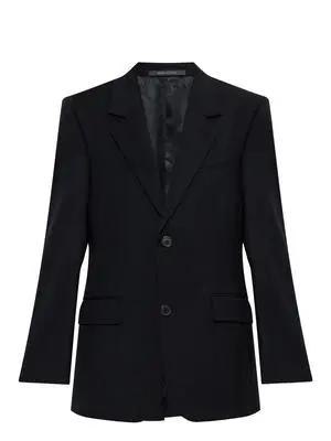 Balenciaga Wool Blazer - Black