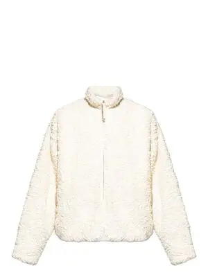 JIL SANDER Cotton Jacket With Stand-up Collar - Cream