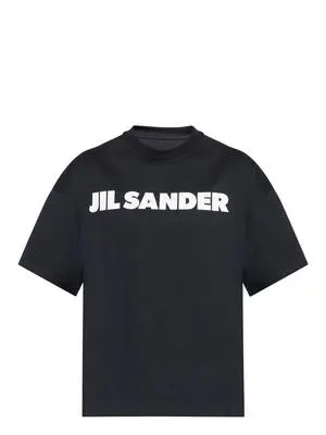 JIL SANDER Logo T-shirt - Black