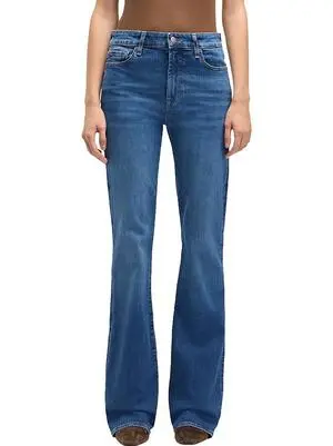 7 For All Mankind The Leggy Bootcut Jeans - Moonwater