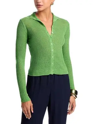 Staud Marianne Pullover Sweater - Leaf