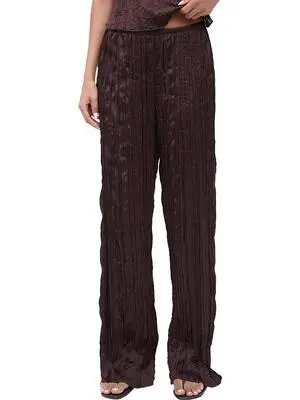 Staud Nami Pleated Pants - Earth