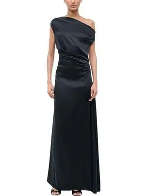 Staud Phare Silk Dress - Black