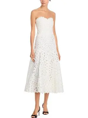 Simkhai Florence Midi Dress - White