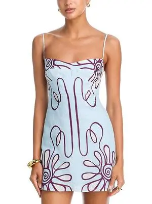 CALA DE LA CRUZ Lucca Dress Namur Celeste