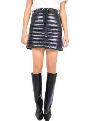 Herno Padded Mini Skirt - Black