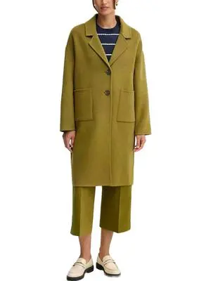 BENETTON Button-front Coat - Green