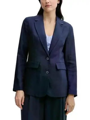 BENETTON Buttoned Blazer - Blue