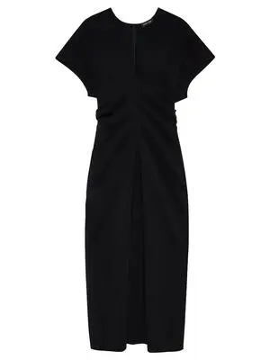 ANINE BING Zadig V-neck Maxi Dress - Black