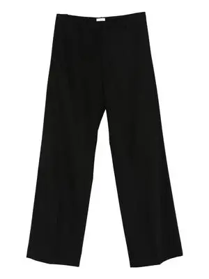 ST. AGNI Belt-loops Trousers - Black