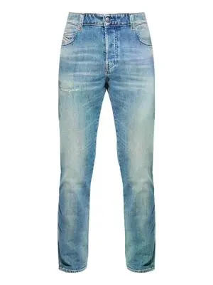 DIESEL 1993 D-vyl Distressed-detail Jeans - Blue