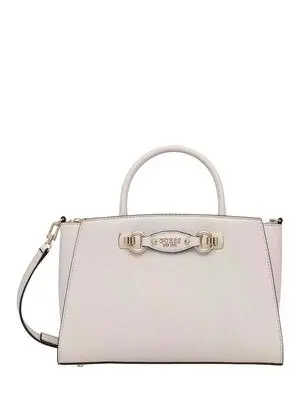 Guess Mimina Logo-plaque Tote - Neutrals