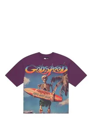 GODSPEED Miami Surf Club T-shirt - Purple