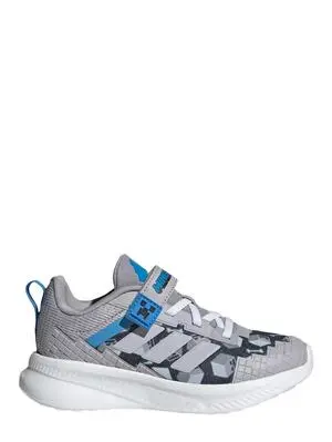 Adidas Fortarun 4.0 Minecraft Sneakers - Glory Grey/lucid Ray Blue