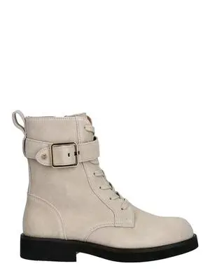 BOSS Buckle Lace-up Boots - Neutrals