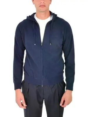 Herno Zip-up Hoodie - Blue