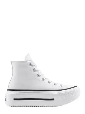 CONVERSE Chuck Taylor All Star Lift Double Stack Hi - White/black