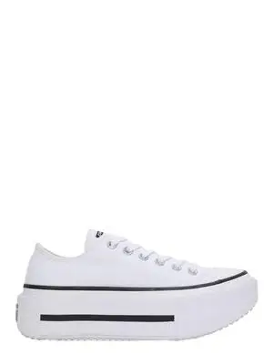 CONVERSE Chuck Taylor All Star Lift Double Stack Low White/black