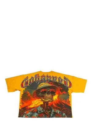 GODSPEED Natural Disaster T-shirt - Canary