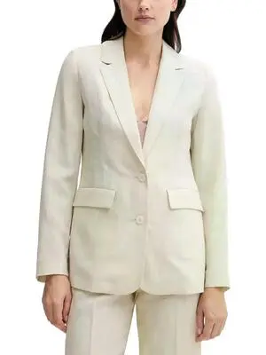 BENETTON Single-breasted Blazer - Neutrals
