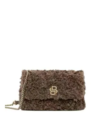 BOSS Logo-plaque Mini Bag - Brown