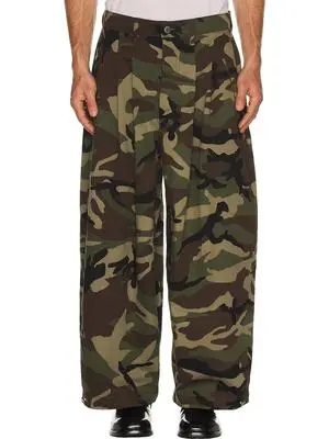 ART COMMUNITY Triptych Wide Leg Pant - Camo