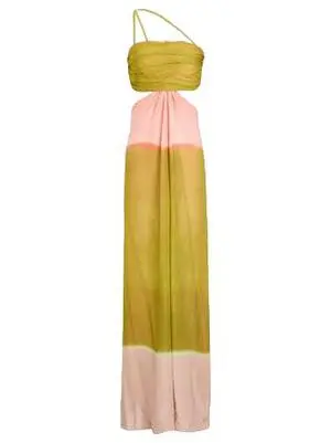 DONDUP Multicolor Maxi Dress - Green