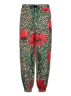 Dolce & Gabbana Man Pants Red Size 30 Polyester Marigold