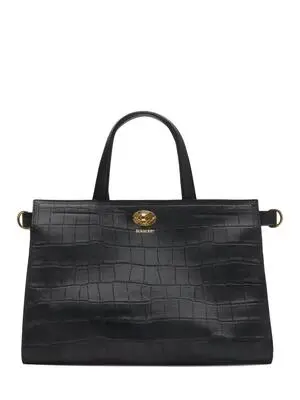 Burberry Small Cotswolds Tote - Black