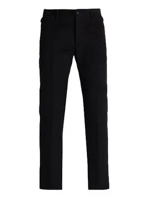 Dolce & Gabbana Tapered Velvet Pants - Black
