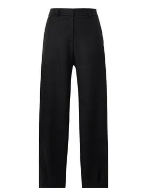 16Arlington Vante Wool-twill Straight-leg Pants - Black