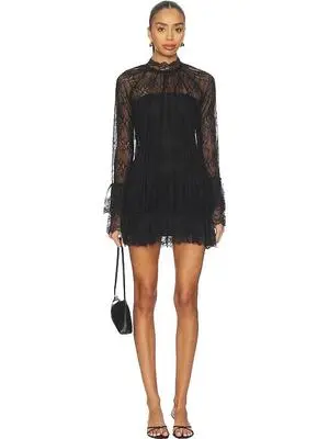 MORE TO COME Olisa Mini Dress - Black