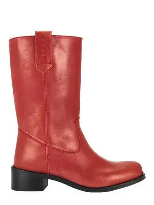 DICO COPENHAGEN Julia Gaucho Boot - Mudy Red