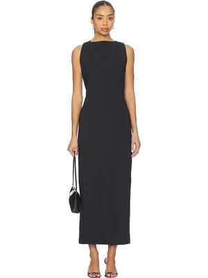 RÓHE Open Back Dress - Black