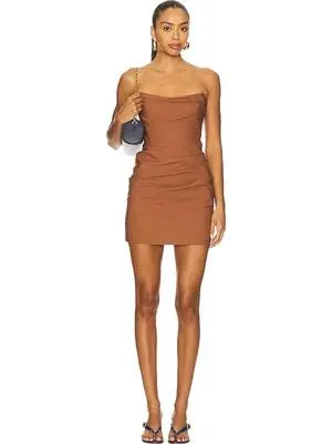 NOOKIE Zenya Mini Dress - Caramel