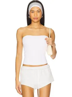 Michael Lauren Oli Tube Top - White