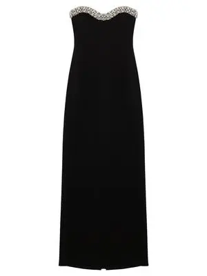 Simkhai SIMKHAI Riona Strapless Bustier Gown Black