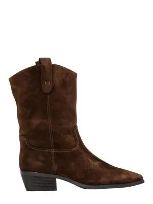 BLACK SUEDE STUDIO Casey Suede Boots Brown