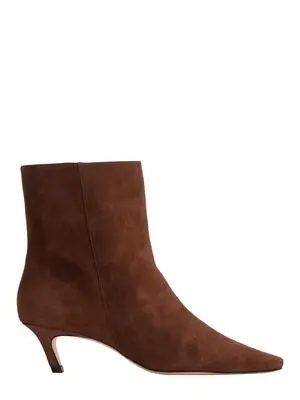 BLACK SUEDE STUDIO Avenue Suede Ankle Boots - Brown