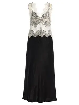 THIRD FORM Exclusive Visions Lace Midi Dress - Black