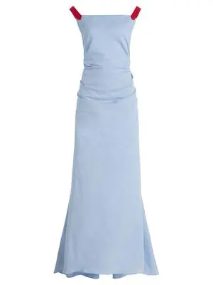ROSIE ASSOULIN Just A Small Gathering Linen-Blend Gown