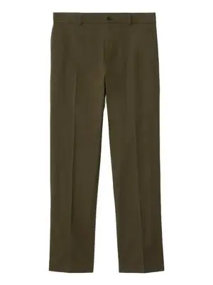 Burberry Cotton Twill Chinos - Marsh Green