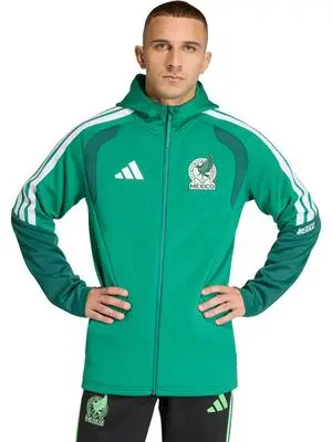 Adidas Mexico 26 Tiro Pro Hoodie - Bold Green