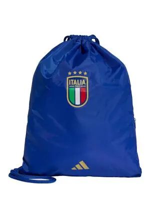 Adidas Italy 26 Gym Sack - Bold Blue / Light Football Gold